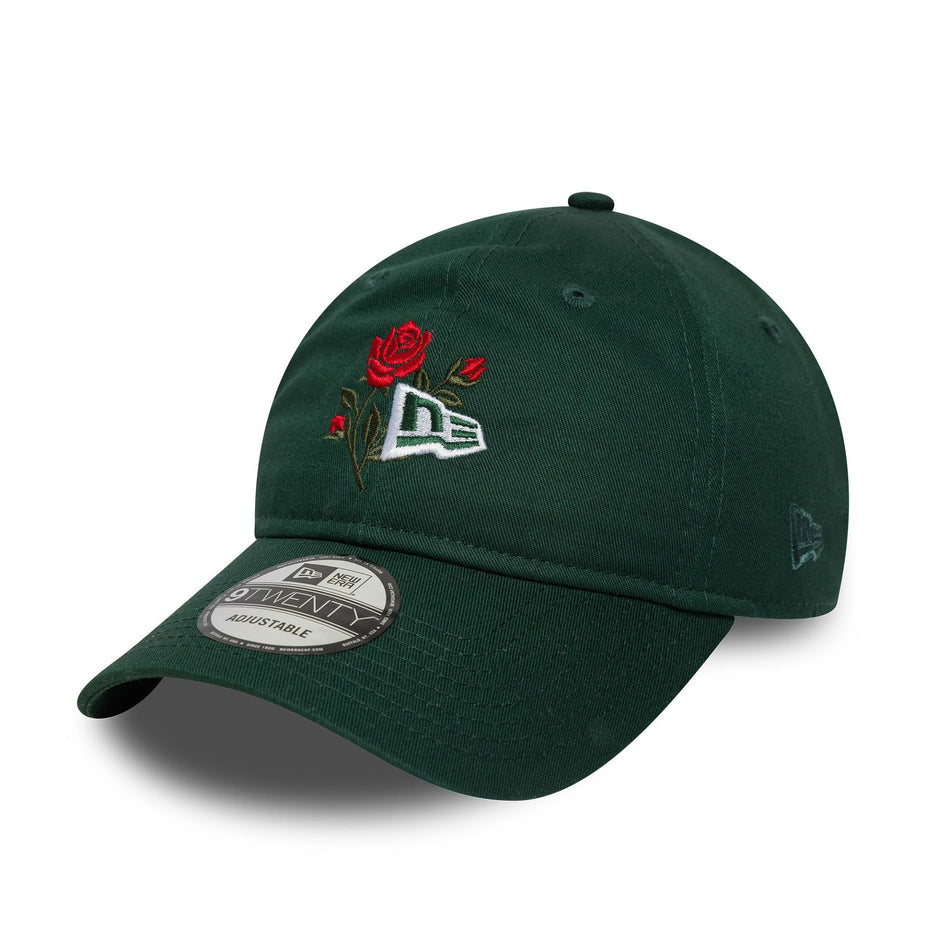 New Era Rose Icon Dark Green 9TWENTY Adjustable Cap – SolesStoleMySoul