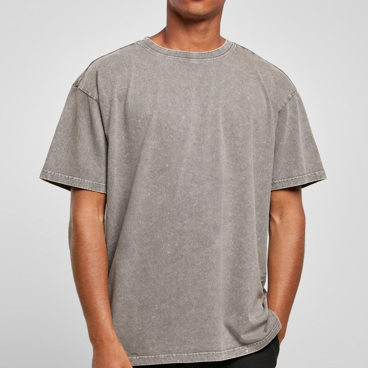 Acid Washed Heavy Oversized Tee Asphalt – SolesStoleMySoul