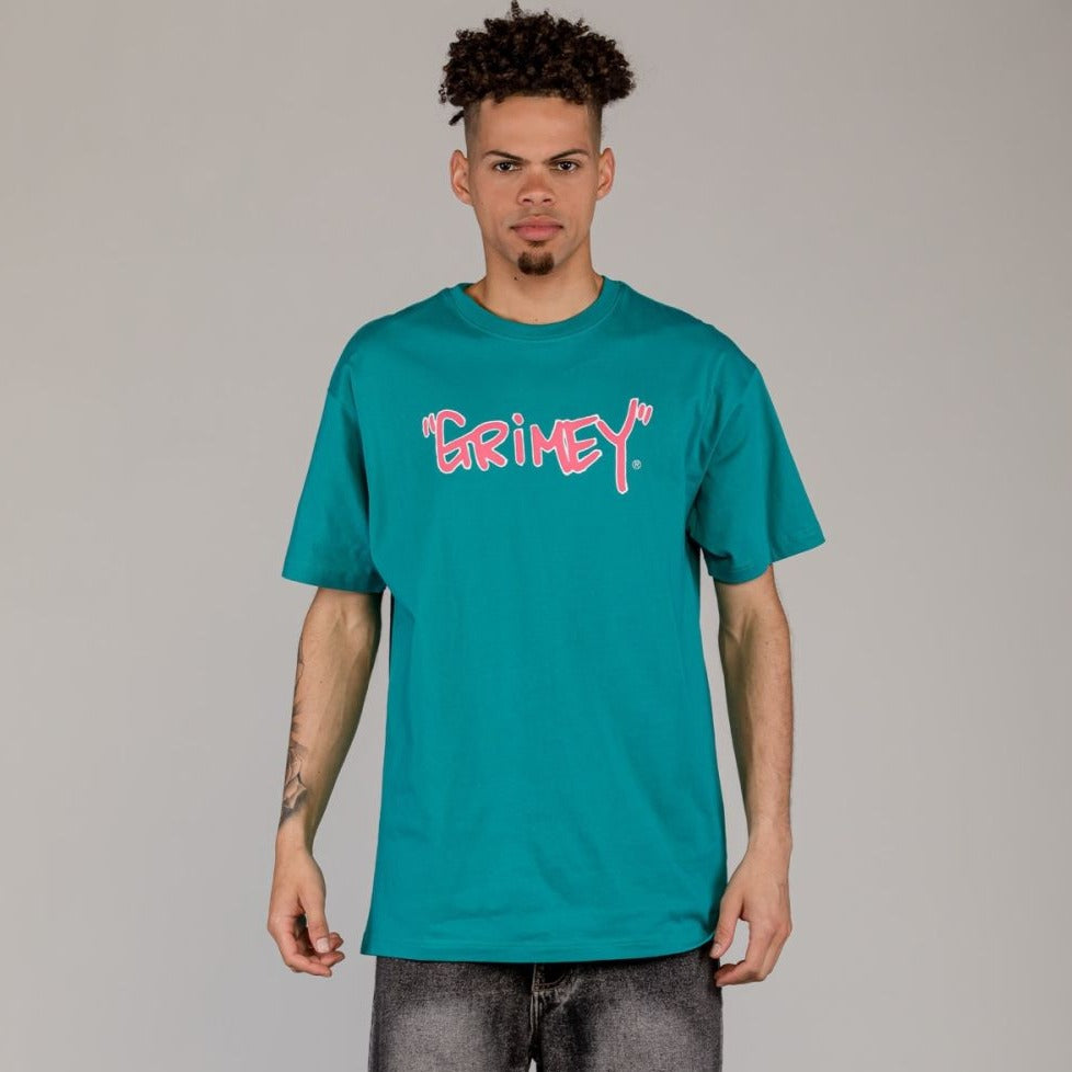 GRIMEY THE TAG REGULAR TEE - GREEN – SolesStoleMySoul